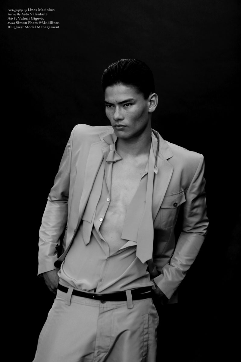Simonas Pham by Linas Masiokas - Fashionably Male