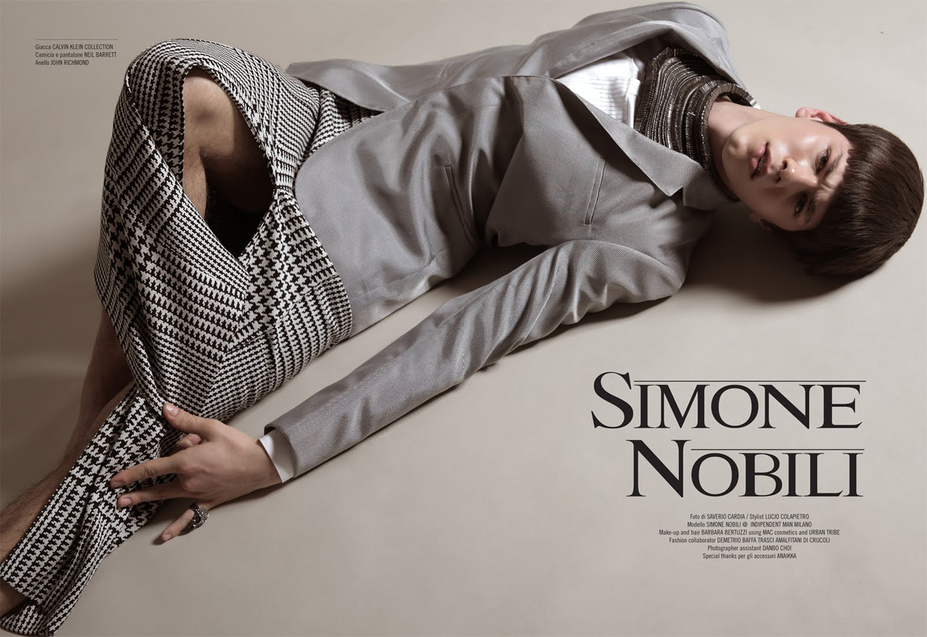 Simone Nobili by Saverio Cardia - Fashionably Male