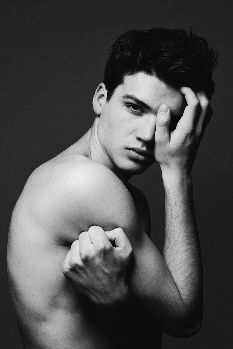 Wiener model Martin Beranek by Anthony Meyer - Fashionably Male