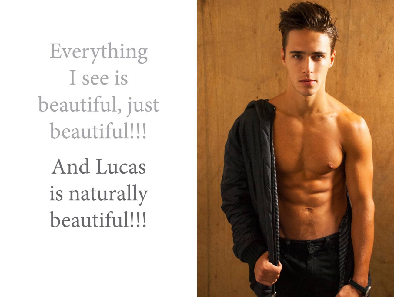 LAST TIME WITH LUCAS MEDEIROS BY DIDIO - Fashionably Male