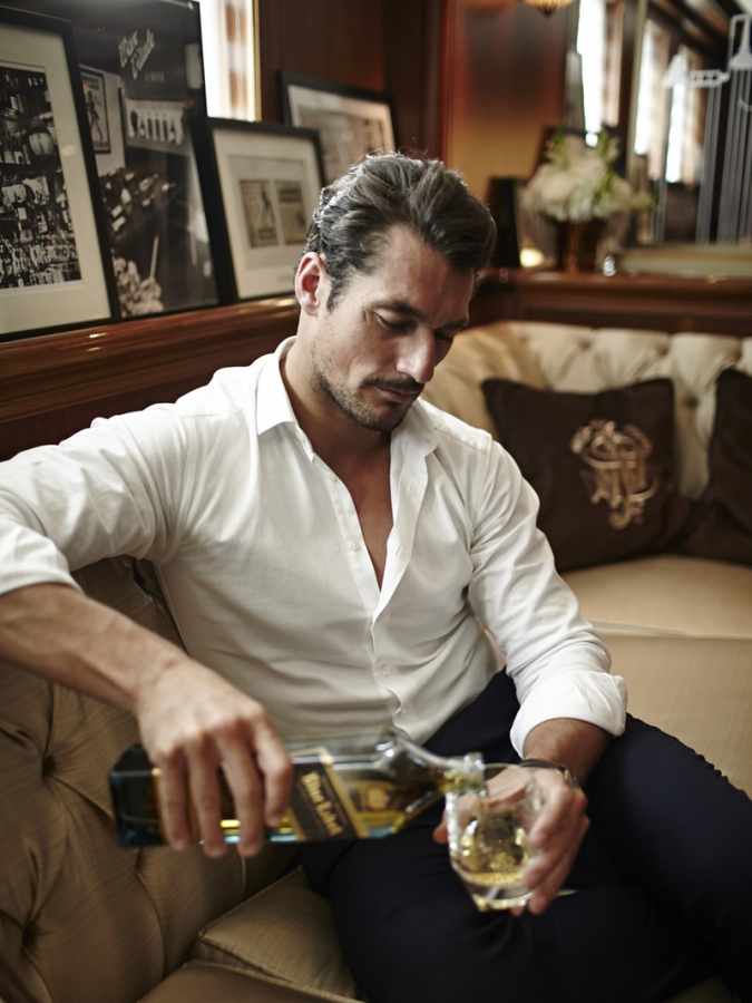 David Gandy on board - Fashionably Male
