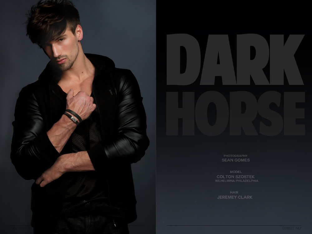 DARK HORSE | SEAN GOMES | DOMINUS MAGAZINE - Fashionably Male