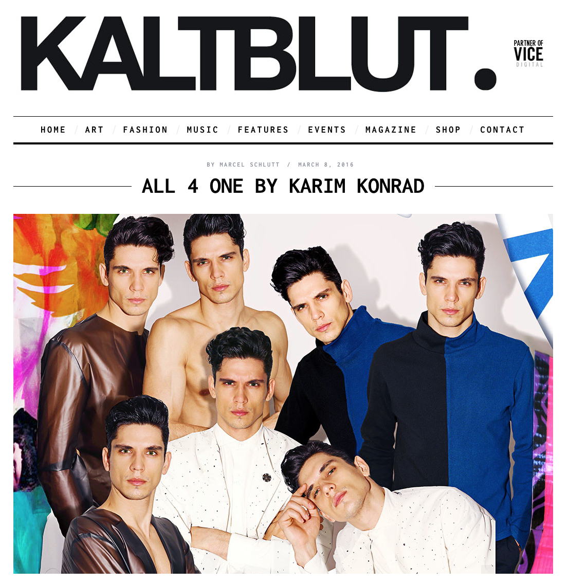 Kaltblut Magazine Archives - Fashionably Male