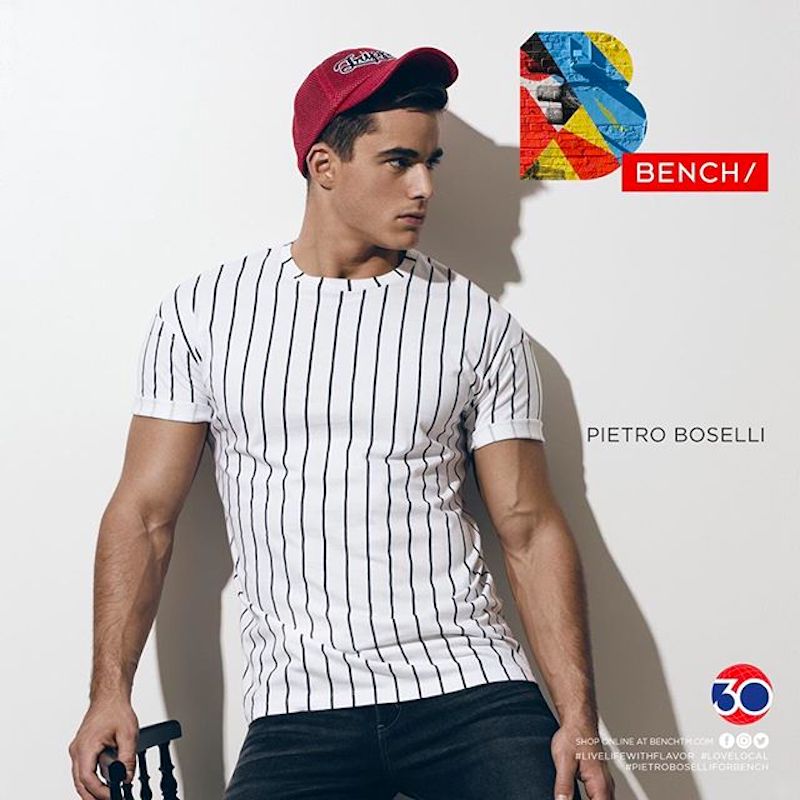 Pietro Boselli burning up in new Bench/Body Underwear Ad Shots ...