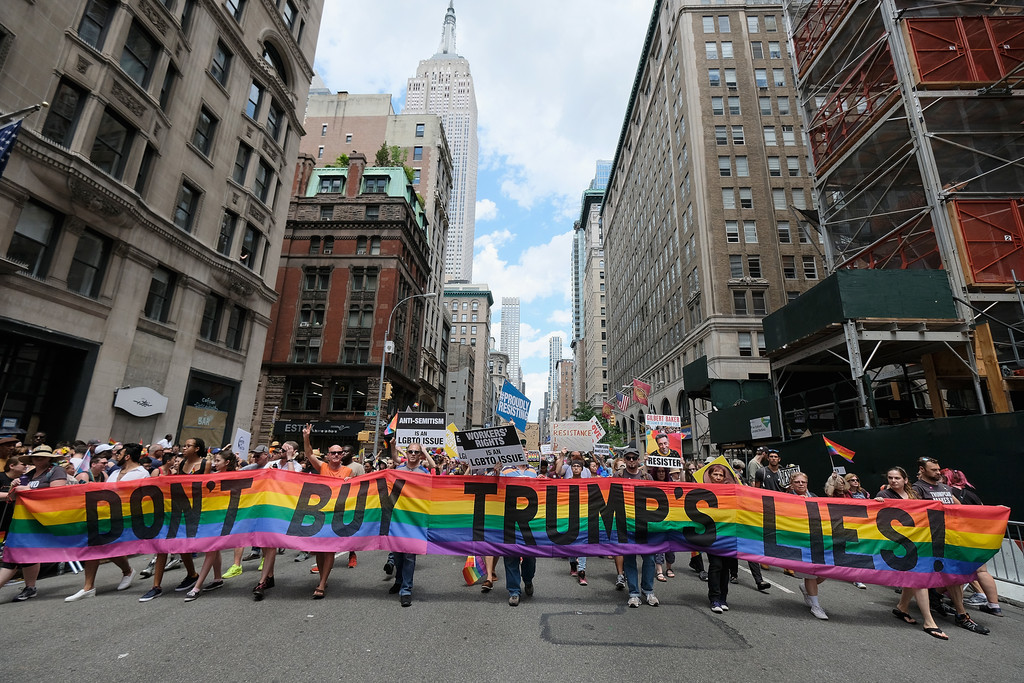2017 Gay Pride March In New York City - Fashionably Male