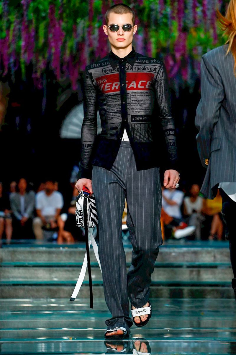 Versace Spring/Summer 2019 Milan - Fashionably Male