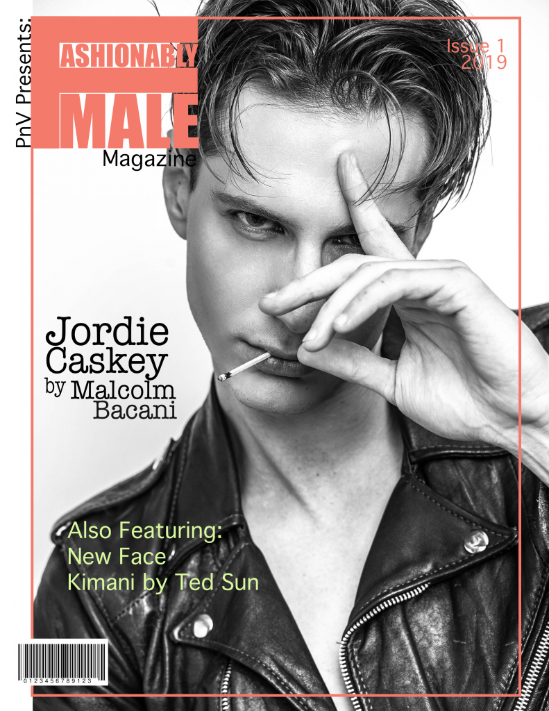 Jordie Caskey for PnV Fashionablymale Magazine Issue 01 May 2019 ...