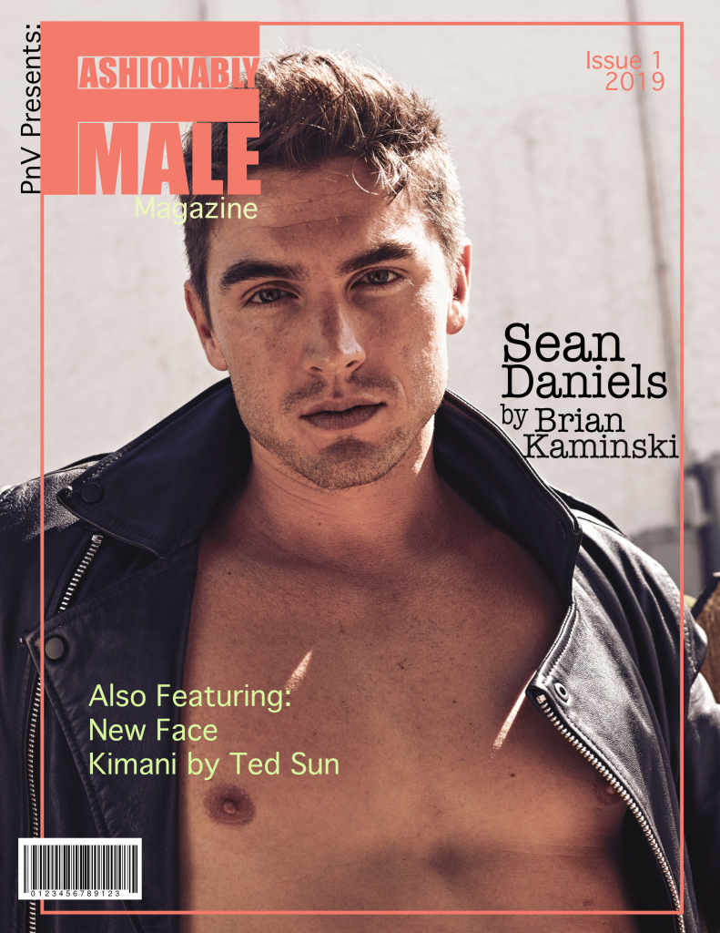 Sean Daniels for PnV Fashionablymale Magazine Issue 01 May 2019 ...