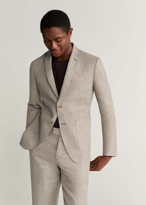 Model Hamid Onifade for MANGO Man Spring 2020 - Fashionably Male