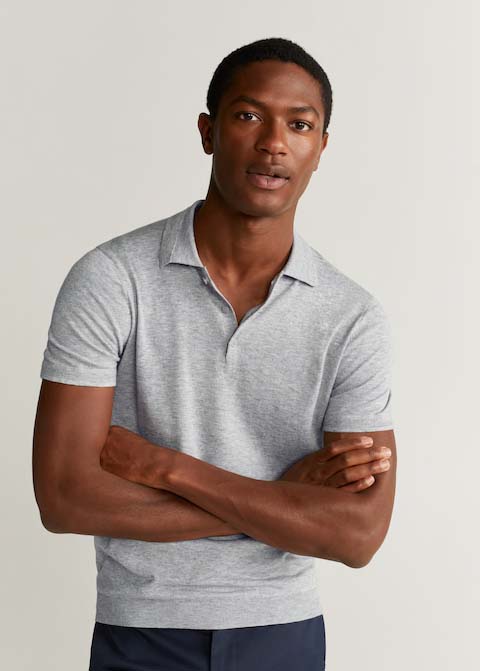 Model Hamid Onifade for MANGO Man Spring 2020 - Fashionably Male