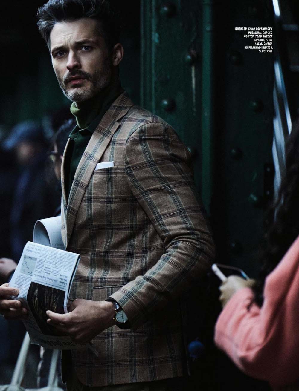 Model Ben Hill for L'Officiel Hommes Ukraine Summer 2020 - Fashionably Male