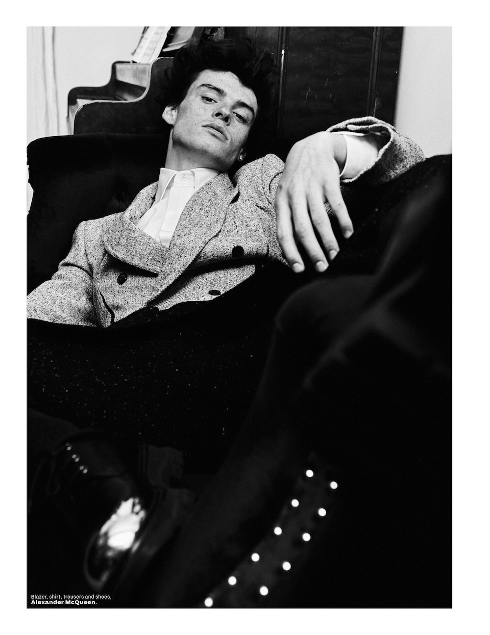 When the Sun Comes Down: Gabriel Jayne by Steve Harnacke - Fashionably Male