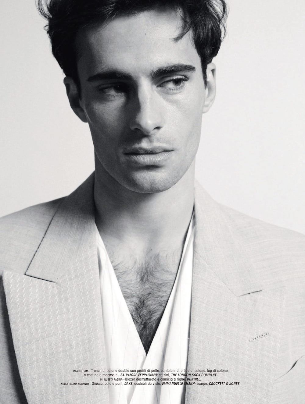 Elliot Meeten for L'Officiel Hommes Italia Spring 2021 - Fashionably Male