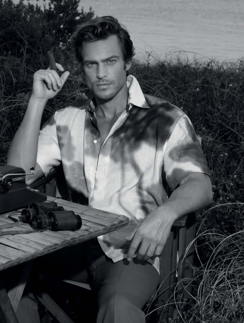 Jason Morgan for L'Officiel Hommes Italia Spring 2021 - Fashionably Male