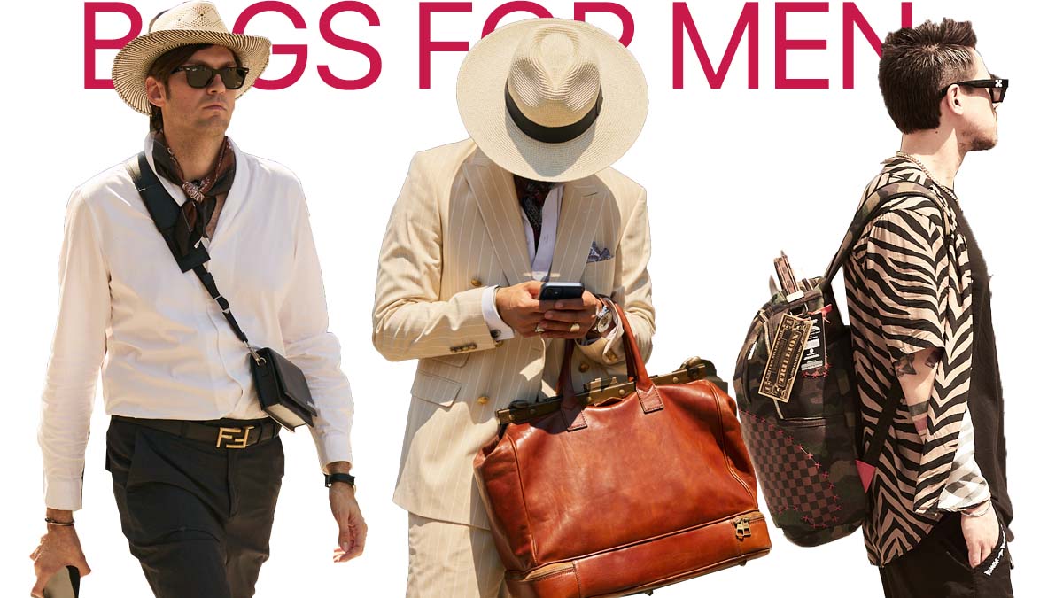 Accessorizing With a Bag: 8 Types of Bags for Men - Fashionably Male