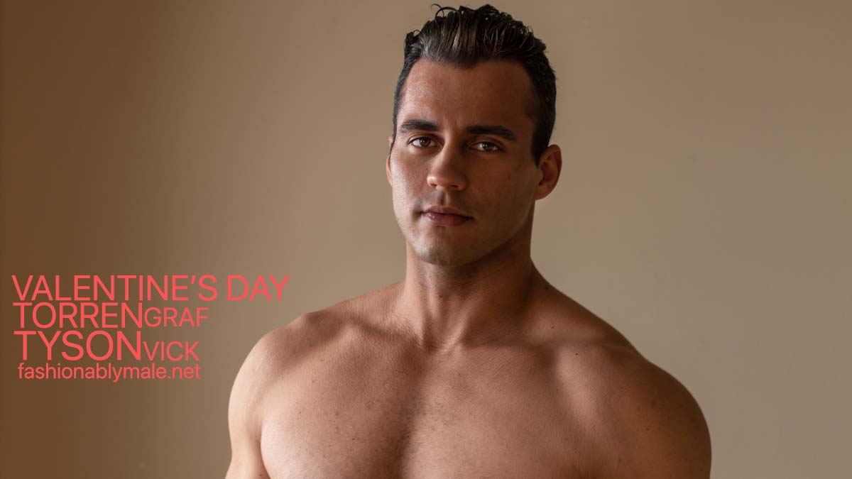Valentine's Day with Torren Graf by Tyson Vick - Fashionably Male