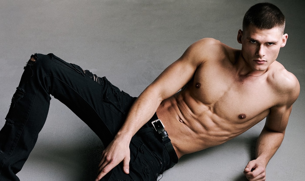 Meet Adrian K: The Blue-Eyed German Model Turning Heads Online ...